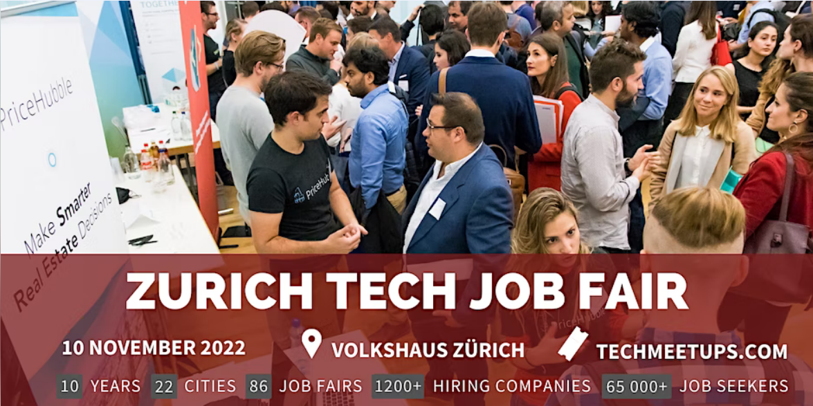 Zurich Tech Job Fair Autumn 2022 - Swiss IT Companies