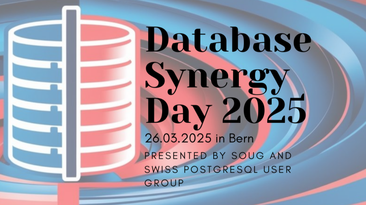 Database Synergy Day 2025 - Swiss IT Companies